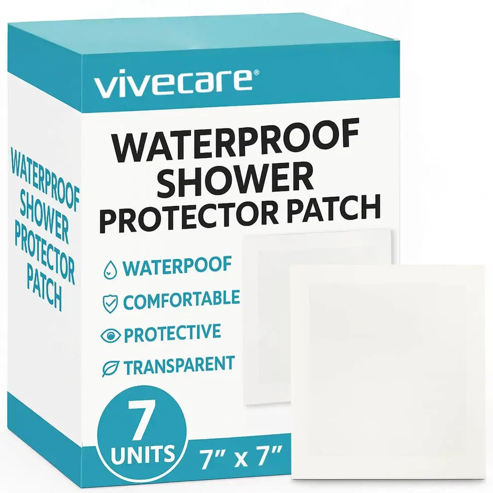 Waterproof Shower Protector Patch – Safe, Comfortable Wound Care Barri ...